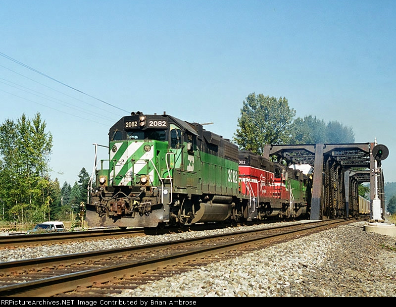 BNSF southbound local